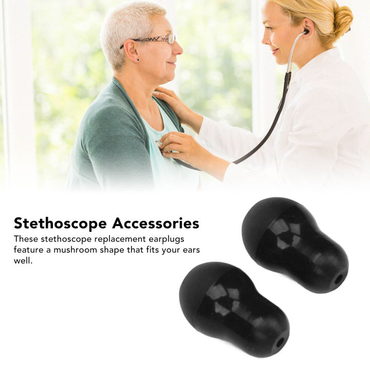 Stethoscope Accessories 2.5mm Hole Diameter Silicone Stethoscope Ear ...