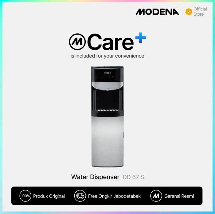 MODENA Water Dispenser - DD 67 S (Galon Bawah) | Lazada Indonesia