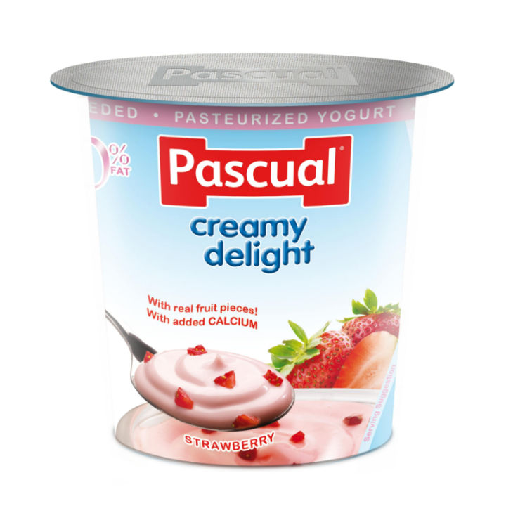 Pascual Creamy Delight Non-Fat Yogurt Strawberry 100g | Lazada PH