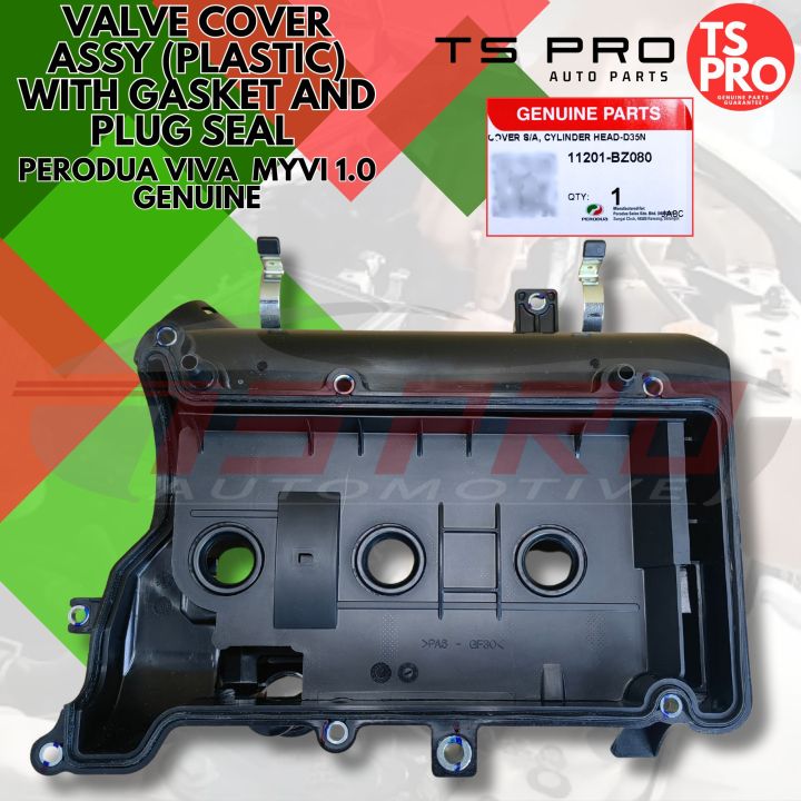 Perodua Viva Myvi 1.0 Genuine Valve Cover Assy (Plastic) With Gasket ...