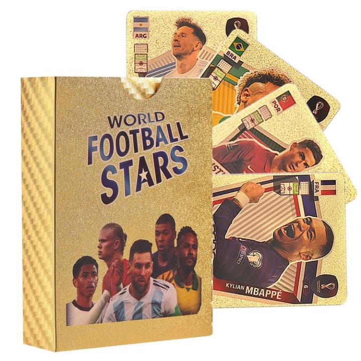 Football Card Games Football Player Fan Cards 50 Sheets Football Player ...