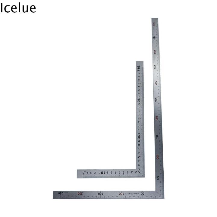 ICELUE Office Educational Stainless Steel School Supplies Measuring ...