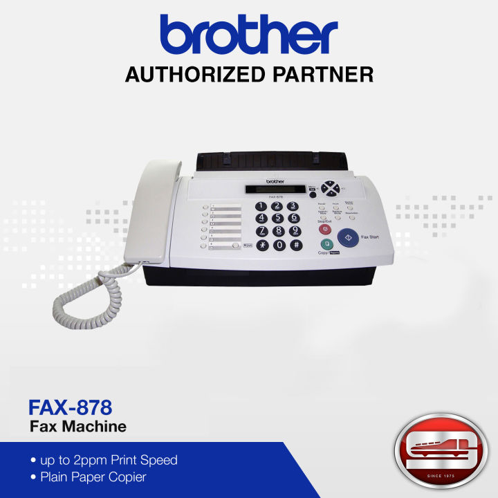 Brother FAX-878 Fax Machine | Lazada PH