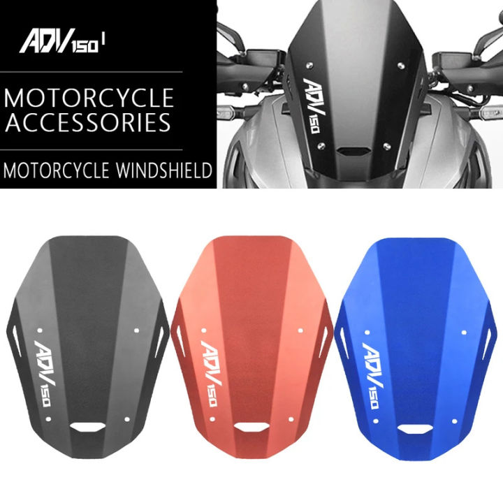 Motorcycle CNC scooter ADV 150 160 Windshield Windscreen Wind Screen ...