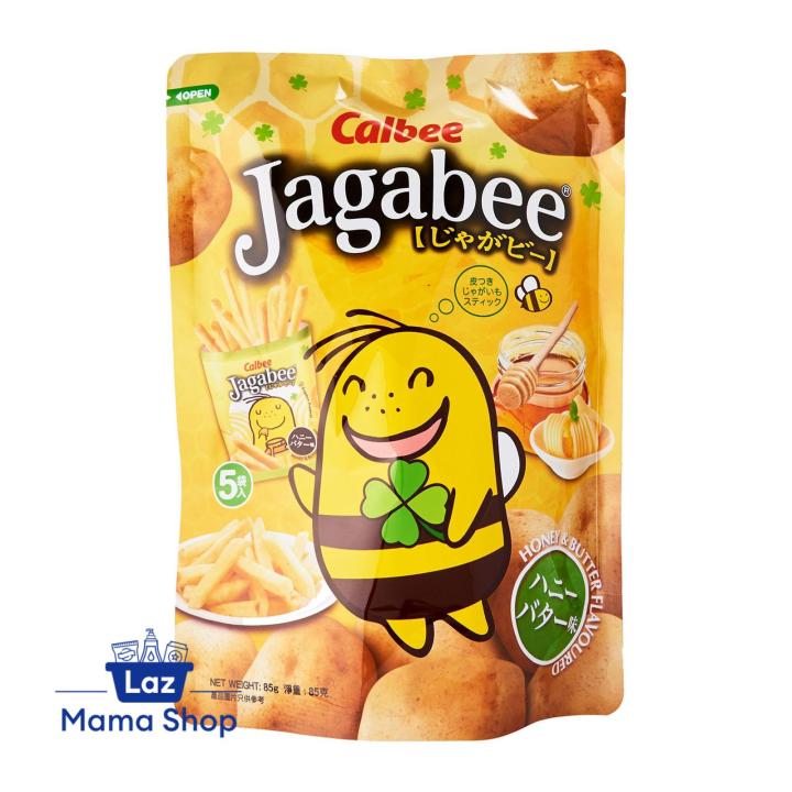 Calbee Jagabee Honey & Butter Potato Sticks (Laz Mama Shop) | Lazada Singapore