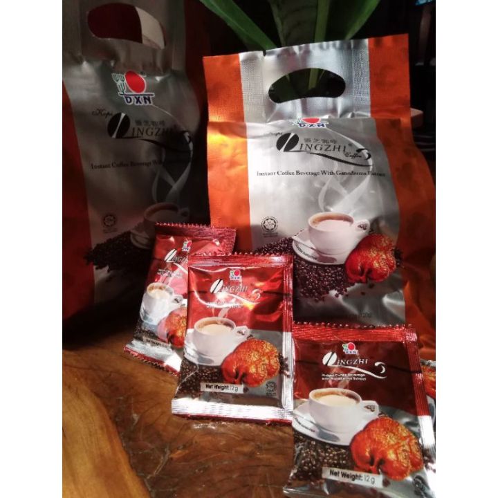(Pre-order 3 to 5 days) DXN Lingzhi 3 in 1 Coffee with Ganoderma Extract 21g x 20 sachets ...