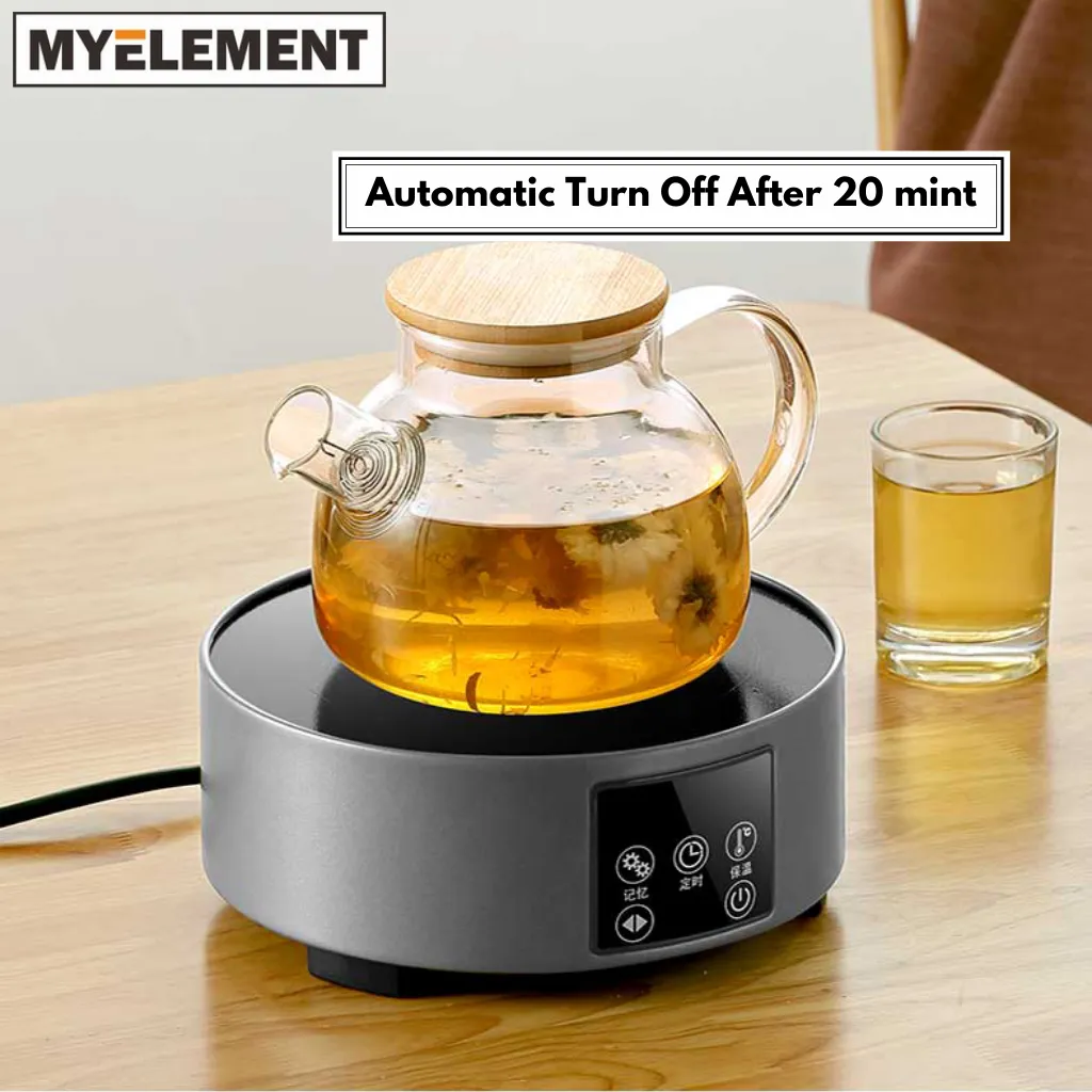 Myelement Round Electric Ceramic Stove Heating Plate Cooktop Serving ...