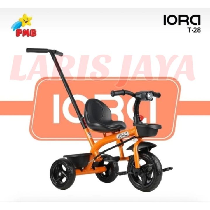 sepeda anak roda tiga iora t27 tebaru original, sepeda roda tiga ...