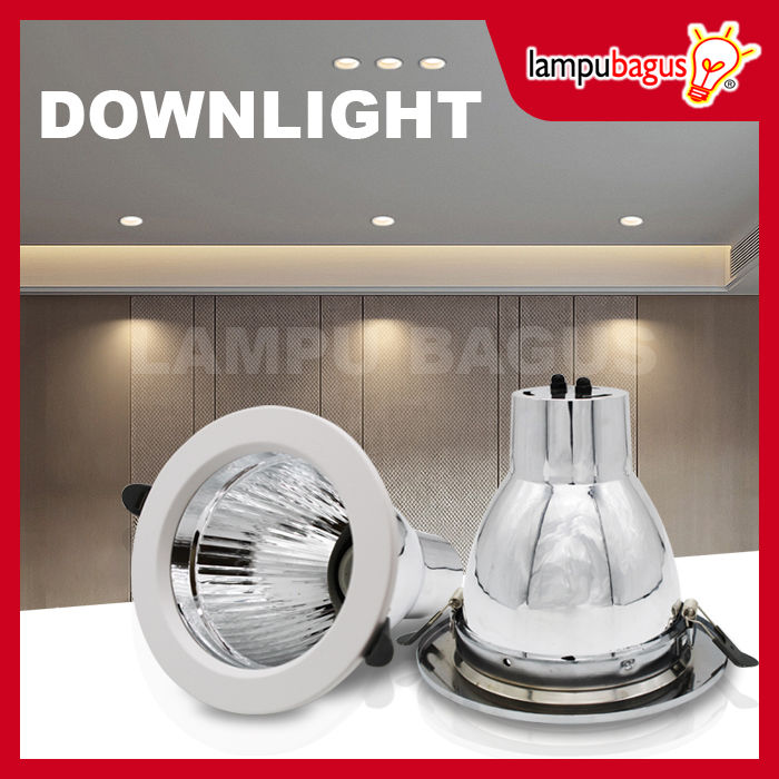 Downlight 3 Inch 4 Inch 5 Inch / Kap Lampu Downlight Fitting E27 | Lazada Indonesia