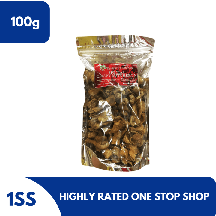 Shadrachs Kitchen Special Crispy Butcheron Spicy, 100g | Lazada PH
