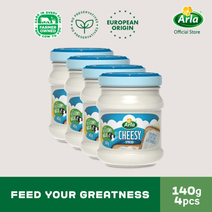 Arla Cheesy Spread 140g 4-Pack | Lazada PH