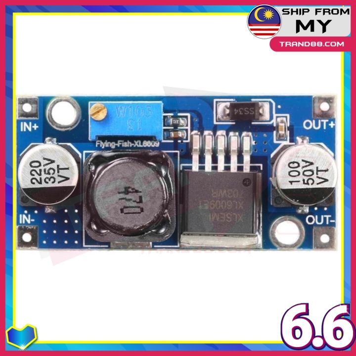 New hot Arduino XL6009 DC-DC Adjustable Step-up Voltage Booster Module ...
