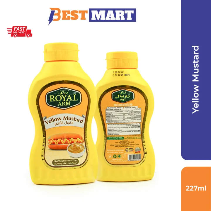Royal Arm Mustard Sauce (227ml) Smoother & Tangier | Lazada