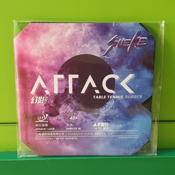 sueke attack 2.1 rubber karet ping pong | Lazada Indonesia