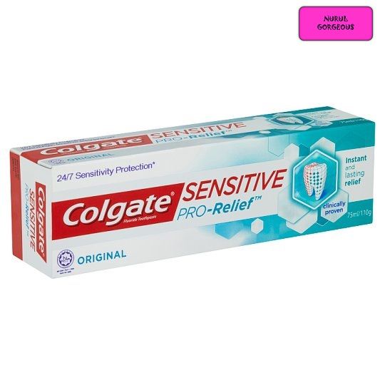 Colgate Sensitive Pro-Relief Original Fluoride Toothpaste 110g | Lazada