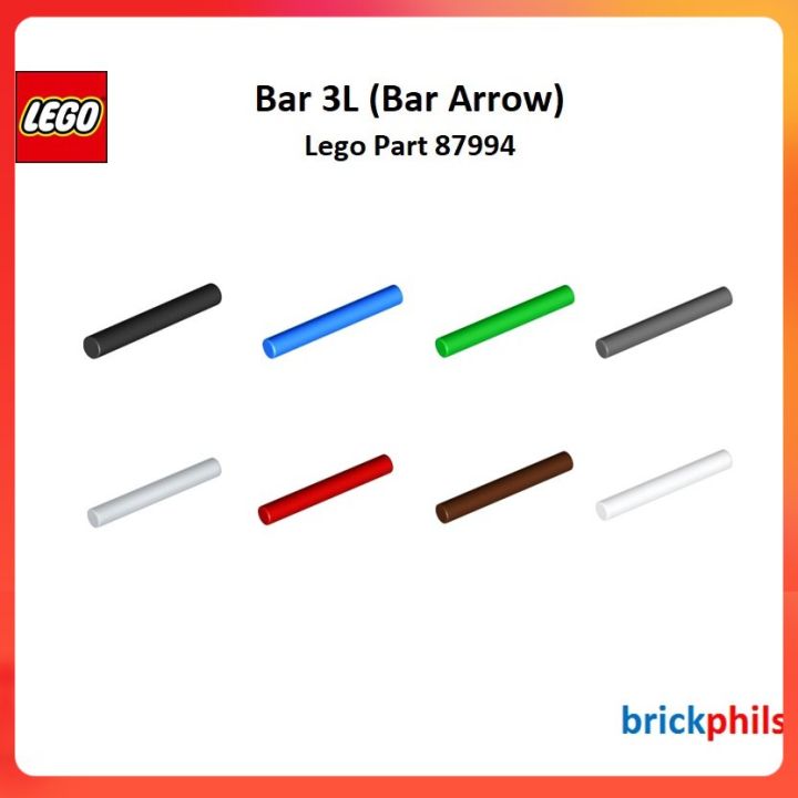 Lego Part 87994 Bar 3L (Bar Arrow) | Lazada PH
