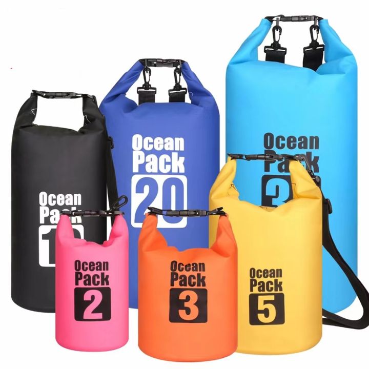 Waterproof Bag (2L 5L 10L 20L) Ocean Pack Dry Bag Sports Bag Protable Ocean Pack Dry Bag High ...