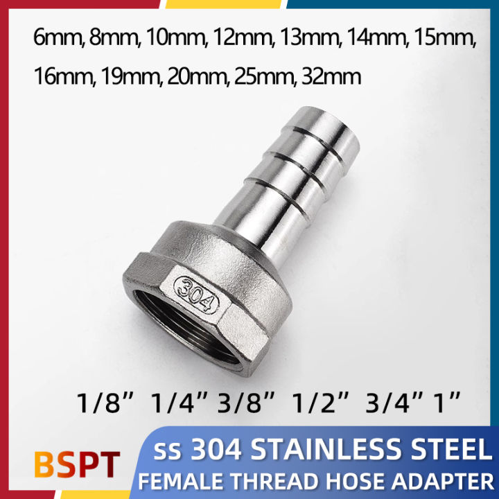 Plumbing connection1/4 1/2 (6 8 10 12 15 20mm)304 Stainless Steel Male ...