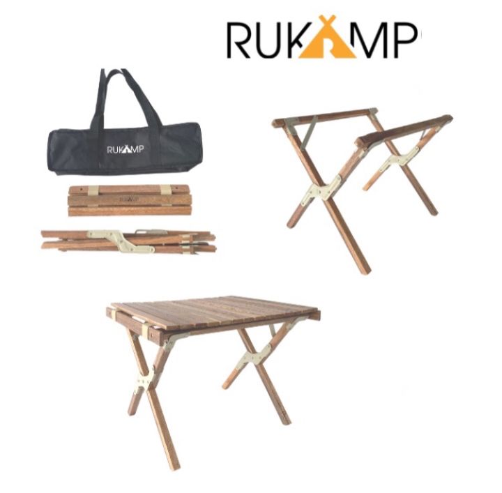 Bàn Gỗ Cuộn Gấp Gọn Rukamp RK22B001-M | Lazada.vn