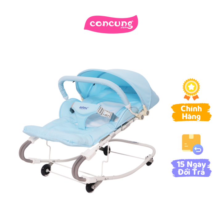 Xe nhún ăn bột có mui Autoru FCF2-M ( Xanh Mint) | Lazada.vn