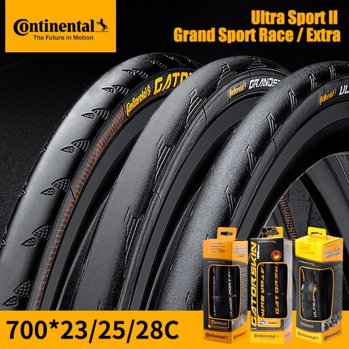 Continental Road Bike Tire ULTRA Sport III / GRAND Sport Race Extra 700 ...
