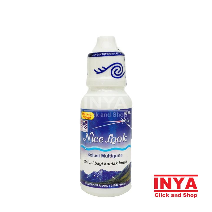 Nice Look Cairan Soflens 60ml - Cairan Pembersih Soflen | Lazada Indonesia