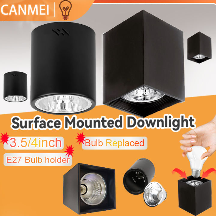 LED Downlight Ceiling Lights Surface Mounted Pin Light 3.5/4Inch Down ...