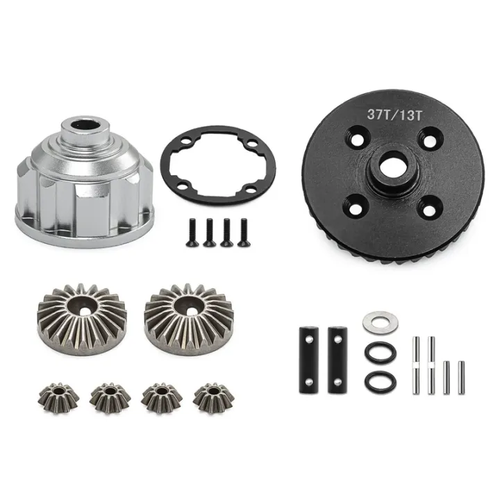 Robust 37/13T Rear Differential for Remote Control Assembly in Chrome ...