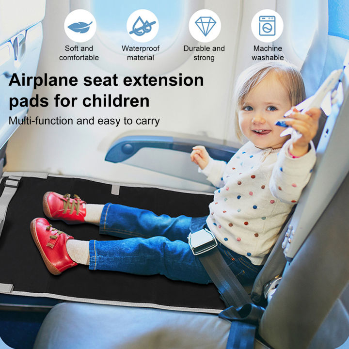 Folding Seat Extender Long-range Flights Seat Extender Portable Toddler ...