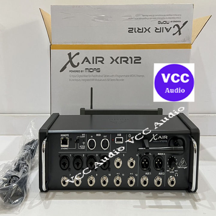 BEHRINGERมิกเซอร์ดิจิตอล Behringer XAIR XR12 Behringer ของแท้ มี WIFI ...