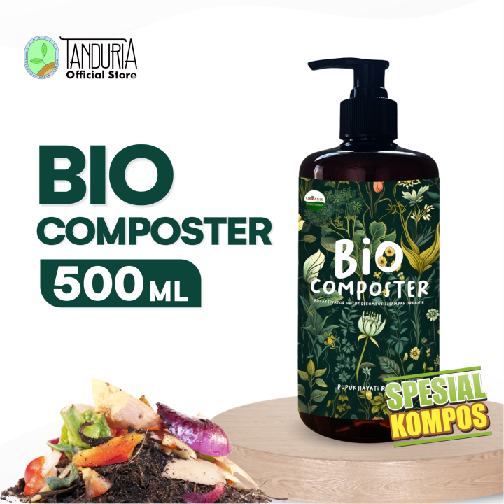 TANDURIA - Bio Composter Percepat Pembuatan Kompos 500 ml | Lazada ...