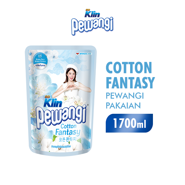SOKLIN Pewangi Pakaian Cotton Fantasy 1700 ml | Lazada Indonesia