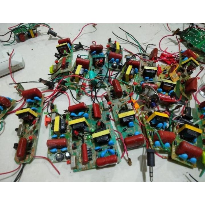 Kit raket nyamuk pcb raket nyamuk power on rakitan copotan | Lazada ...