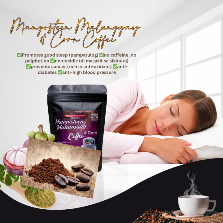Mangosteen Malunggay & Corn Coffee Mix 100grams Instant Ground Coffee ...