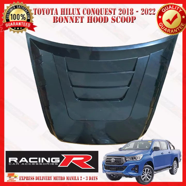 Toyota Hilux Conquest 2018-2024 Bonnet Hood Scoop ( Car Accessories ...