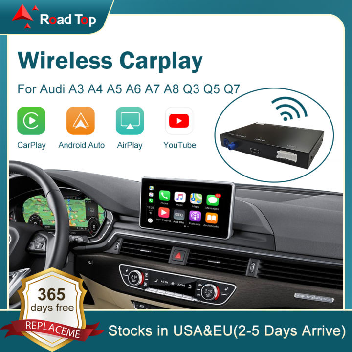 Android Auto Wireless Apple CarPlay Multimedia Player for Audi A3 A4 A5 ...