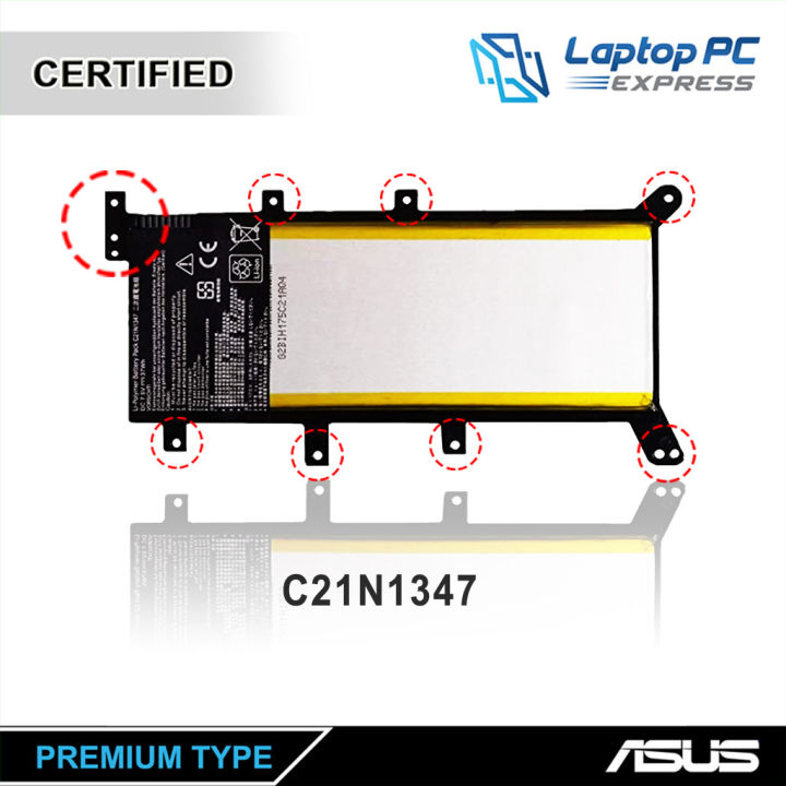 C21N1347 Laptop Notebook Battery For Asus X555, X555L, X555LA, X555LJ ...
