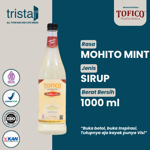 Tofico Syrup Mojito Mint 1 Liter - Sirup Minuman Rasa Mojito Mint ...