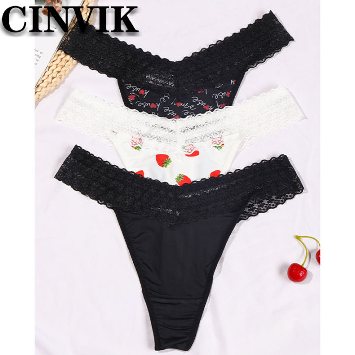 Womens Sexy Lace Panties Low Waist Underpantans Womens Comfort Cotton