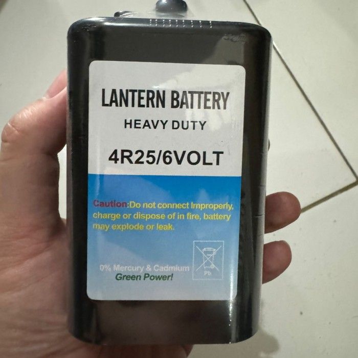 IMPA 792435 LANTERN BATTERY 6V / BATERAI TONGKANG | Lazada Indonesia