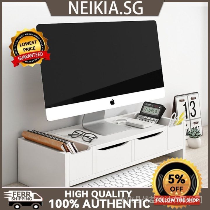 Table desktop Study Computer Monitor Heightening Rack Bet Display ...