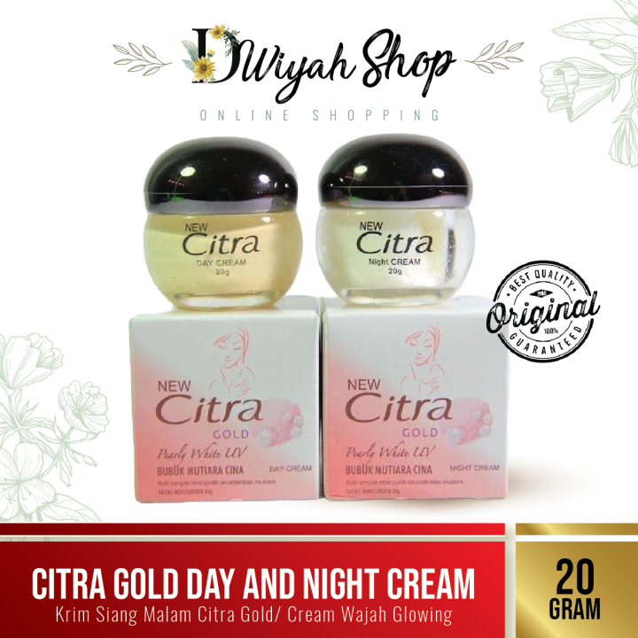 Set Citra Gold Day and Night Cream - Krim Siang Malam Citra Gold/ Cream ...