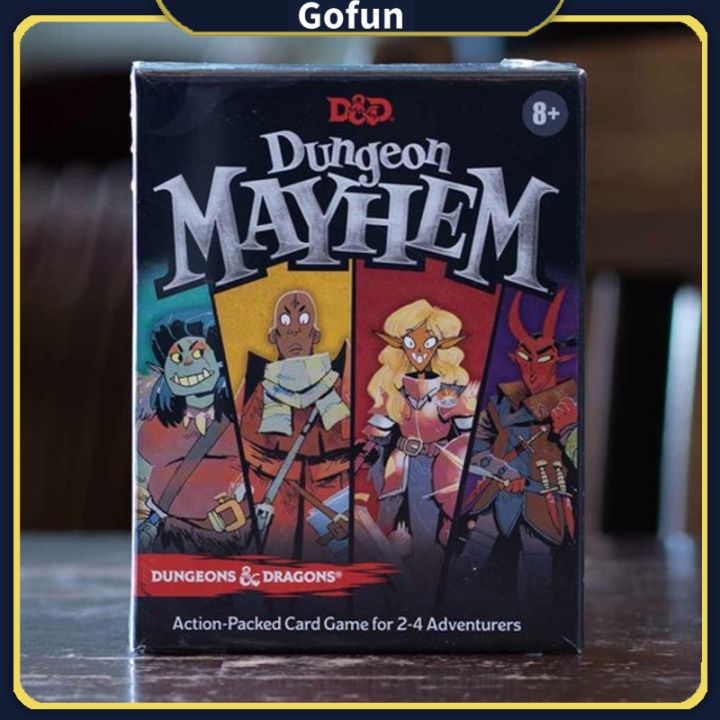 Dungeon Mayhem Card Board Game 2–4 Players, 120 Cards English version ...