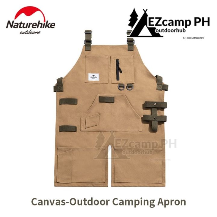 Naturehike Outdoor Storage Tool Apron 350g Ultralight Canvas Unisex ...