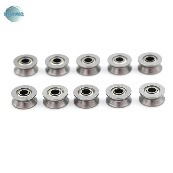 XUNYU3 10pcs HCS Deep V Groove คู่มือปิดผนึก line TRACK Pulley BALL ...