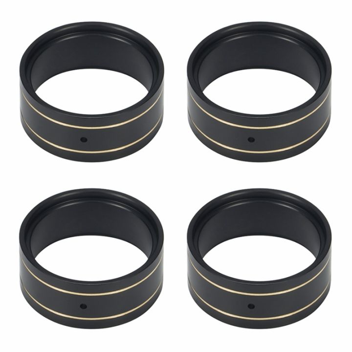 4PC 16G Brass 1.0 Inch Beadlock Wheel Rim Internal Weight Clamp Ring ...