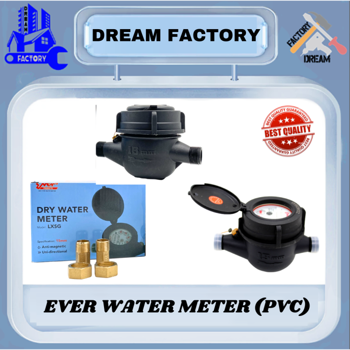 Original DRY WATER METER (PVC) | Lazada PH