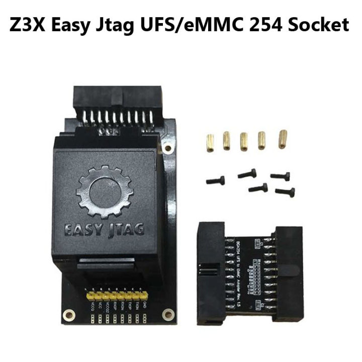 Z3X Easy-Jtag Plus UFS BGA-254 Socket eMMC 254 eMMC/UFS Socket Adapter ...