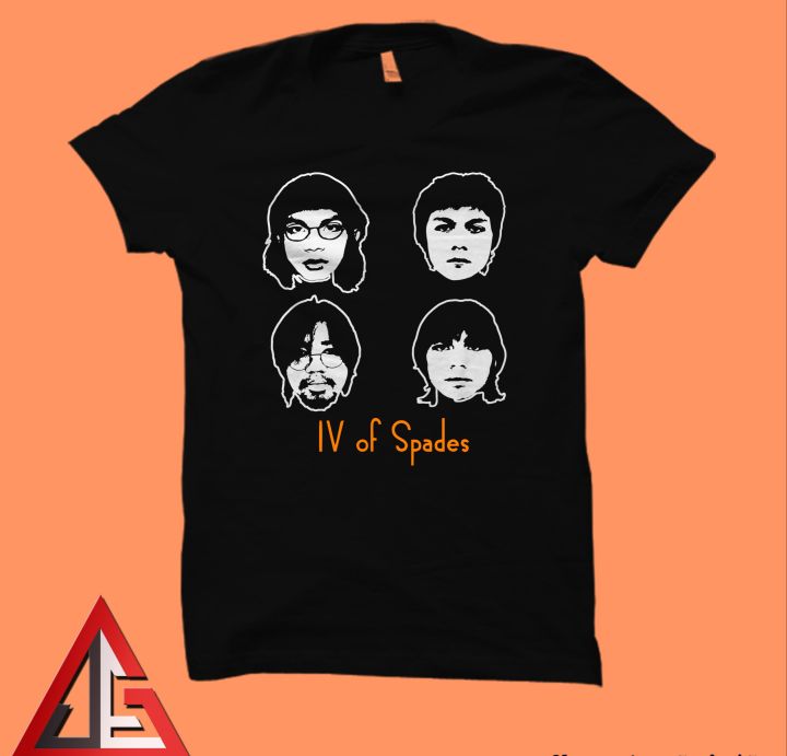 IV of Spades Band (with Unique Salonga) Silhouette Shirt | Lazada PH