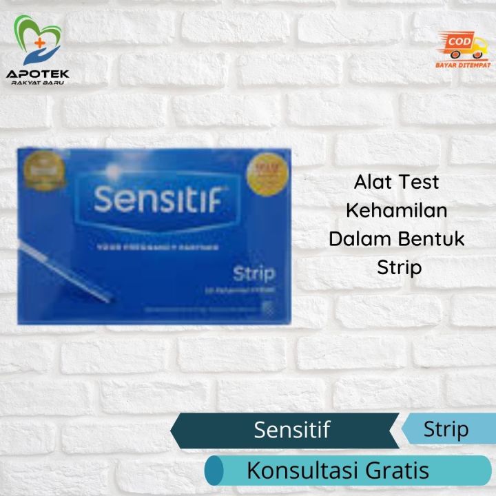 Alat Tes Kehamilan Test Pack Kehamilan Sensitif Strip Testpek Sensitif ...